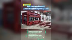 Sliding Table Fed Custom Cold Press: Precision Feeding Alignment and Cold Lamination Process Synchro