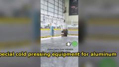 Special cold pressing equipment for aluminum honeycomb composite sheet