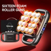 Quality Portable 16-Head Deep Tissue Massage Gun 30 Speed Levels for Body Muscle for sale
