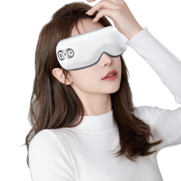 Quality Eye Massager with Air Compression & Heat Portable Electric Vibration Massager 4 Modes 1200mAh Battery 2-5 Hours Working Time for sale