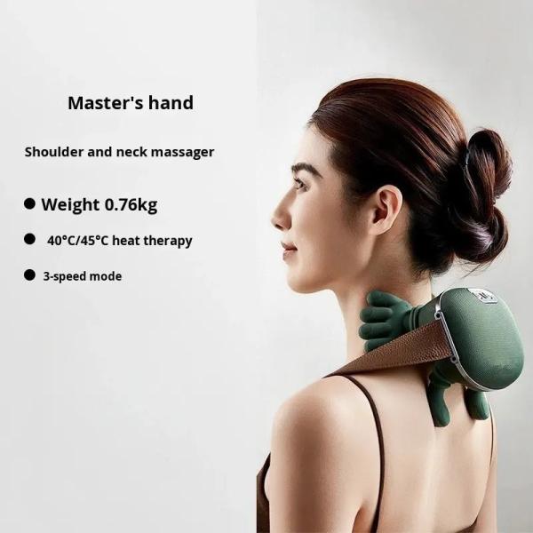 Quality Ultra Lightweight Portable 3D Shoulder & Neck Massager Upgraded for Fatigue for sale
