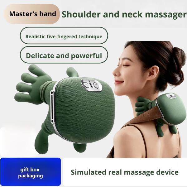 Quality Ultra Lightweight Portable 3D Shoulder & Neck Massager Upgraded for Fatigue for sale
