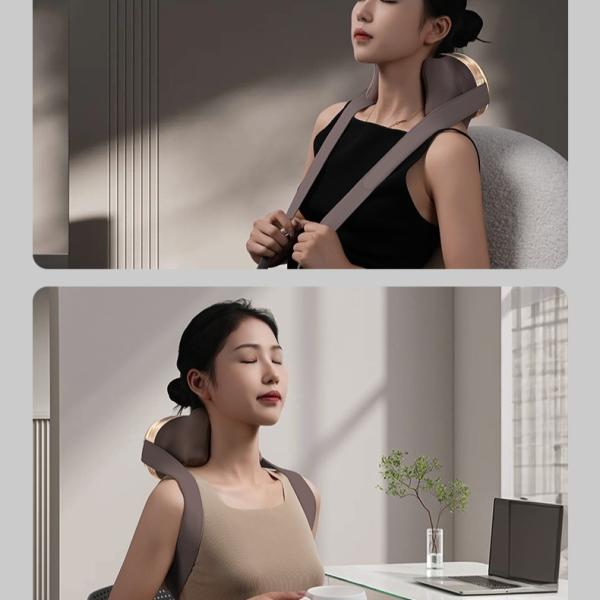 Quality Fully Automatic Home Use Neck & Shoulder Massager with Musical Function Voice for sale