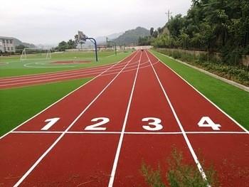 Quality Colorful Artificial Grass Turf in Red Yellow Purple Blue and Pink with 16800 for sale