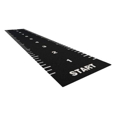 China 15 mm Pile Height Gym Sled vloer met sport kunstgras en aangepast logo Te koop
