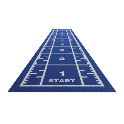 China Op maat gemaakte hoge dichtheid fitness gazon tapijtvloeren met SPU-coating en CE / ROHS Te koop
