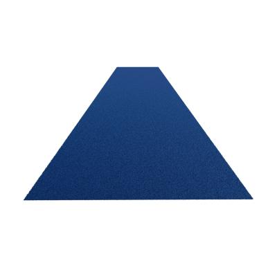 Cina Piana di ginnastica di erba artificiale verde pre-confezionata per palestra pista di corsa Power Sledding 15mm Altezza del palo in vendita