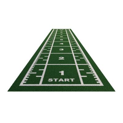 China PE Sporttraining Invulling Synthetisch groen kunstmatig tapijt Grasgrasmat voor tuin Te koop