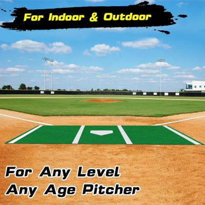 Cina Matto da battuta da baseball per allenamenti all'aperto al coperto 15 mm Altezza della pila 3/16 pollici in vendita