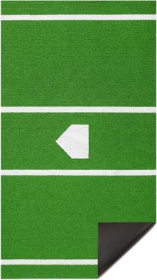 China PE Monofilamento PP Fibra Crouched Batting Mat Regulação Tamanho Grama para Indoor Outdoor à venda