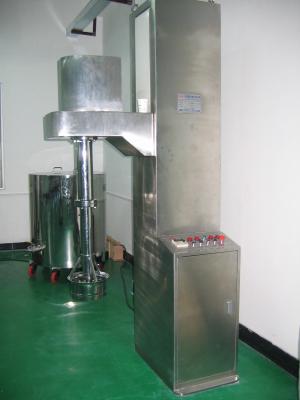 China Het Roestvrije staal die van de gelatinemixer 800L de Tank van de Tanksholding mengen met Platformontwerp Te koop