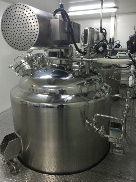 Capsule Gelatin Melting Tank With Bottom RTD Sensor weight gauge , control panel