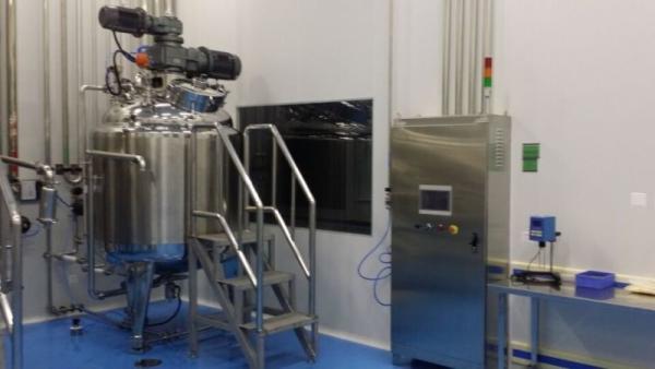 Capsule Gelatin Melting Tank With Bottom RTD Sensor weight gauge , control panel
