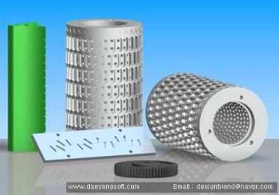 China Large Capsule Mold / Softgel Die Roll For Making OB / OV Shape With CE for sale