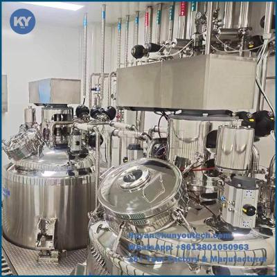 China 7.5KW Stainless Steel Mixing Tank for Gelatin 800L Capacity for sale
