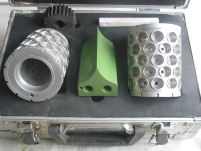 China Aviation Grade Aluminum Die Roll Tooling Set For Softgel Encapsulation Machine for sale