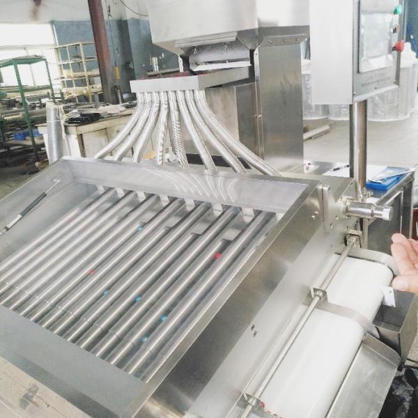 Health Food / Cosmetic Softgel Paintball Encapsulation Machine for oil and paste filling