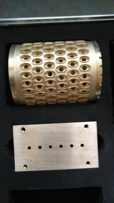 China Paintball Herbal Capsule Maker Softgel Die Roll Tooling With Al Injection Wedge for sale