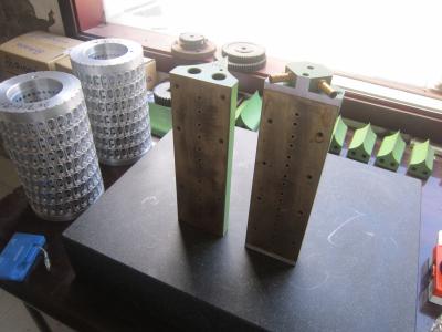 China Aviation Grade Aluminum Die Roll Tooling Set For Softgel Encapsulation Machine for sale