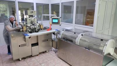 China 0.2kw Inline Encapsulation Tumbler Dryer For Softgel Capsule And Paintball for sale