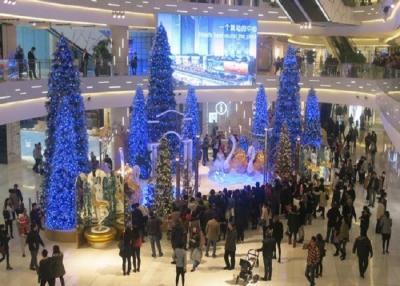 Cina L'esposizione della finestra del LED firma video lo schermo di visualizzazione principale della parete vetro trasparente in vendita