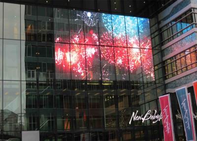 Cina Schermo ultra sottile trasparente all'aperto di vetro dell'esposizione di LED di vetro LED in vendita