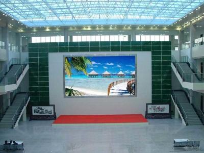 Cina Esposizione di LED dell'interno della parete 1500cd/㎡ P7.62 dell'esposizione di LED di colore pieno video per annunciare in vendita