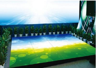Cina Esposizione interattiva dell'interno variopinta della discoteca del pavimento di P4.81 LED, video pavimento principale in vendita