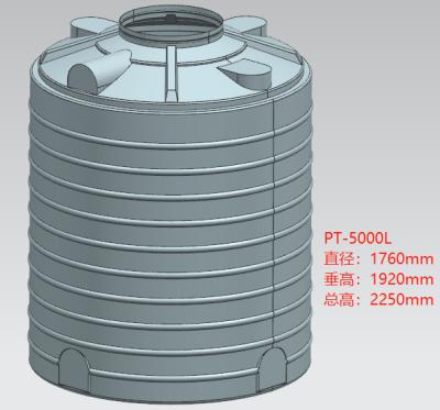 Cina 5000 litri di Roto di serbatoio di acqua 1760x1920x2250mm della muffa in vendita