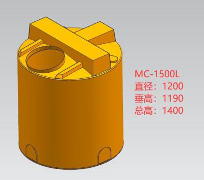 Cina 1500 litri intorno al modanatura rotazionale del prototipo 396 galloni in vendita