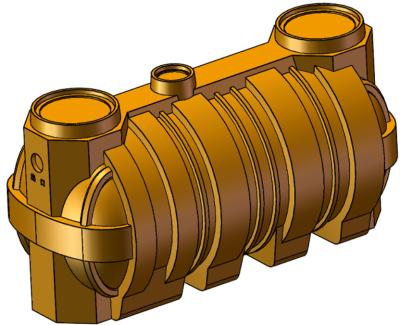 Cina 528 resistenza chimica settica della muffa 2000L del carro armato di gallone in vendita