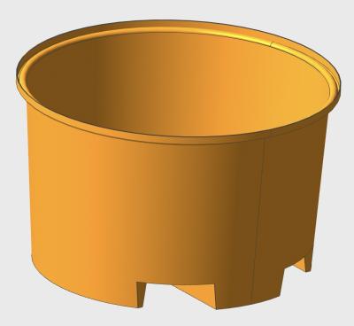 China Eight Hundred Liters Rotational Molding Molds 2.5 To 3mm for sale