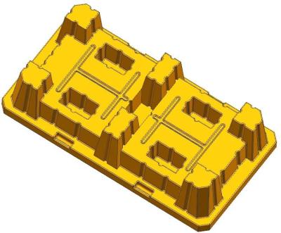 Cina Massello di plastica senza cuciture del pallet di alta durezza in vendita