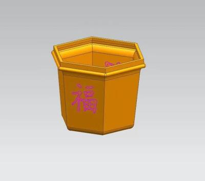 Cina Muffa di plastica personalizzabile del ferro del vaso di fiore con spessore della parete 2.5mm in vendita
