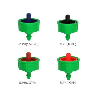 Cina 2LPH 4LPH Compensazione della pressione tipo gocciolante per irrigazione 4/7 mm o 1/4