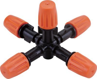 China 5 Outlet Mister Jets Sprinkler Micro Jet Sprinkler 32-90 H/L Flow For Green House for sale