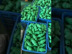 Material de acoplamento rápido dos conectores rápidos plásticos resistentes UV POM da tubulação