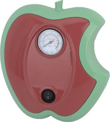 China Plastic PCar Air Compressor Apple Shape 12V For Vehicle Tire for sale