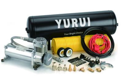 Cina Compressore d'aria del duty cycle di 100% un carro armato da 2,5 galloni a bordo del sistema di aria 12V 150 PSI IP67 in vendita