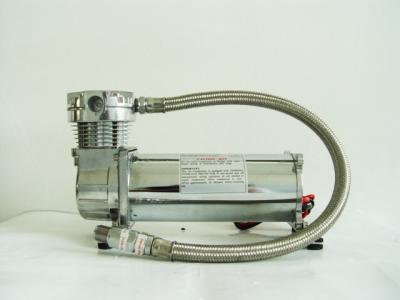 China 200psi 12 Volts Air Ride Suspension Compressor  Stainless Lead Hose 5 Gallon Air Compressor for sale