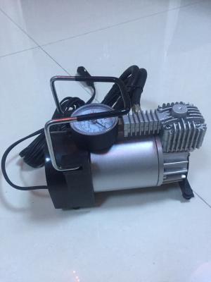 Cina Pompa di pressione d'argento e gialla di Tiro dell'automobile, potere resistente compressore d'aria da 12 volt in vendita