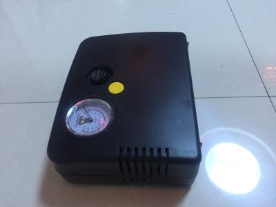 China High Performance Black Car Air Pump tire inflators With Gauge And Switch For Car Tire Inflation for sale