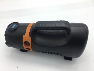 China Fashinal Style Car Air Compressor Digital Ac 220v Dc12v Black Orange Color for sale