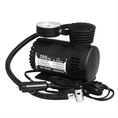 China Portable Plastic Car Air Compressor Mini Size For car Tire Inflation for sale