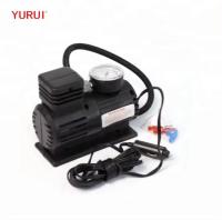 China Mini Portable plastic car Air Compressor DC12v With Cigarette Plug for sale