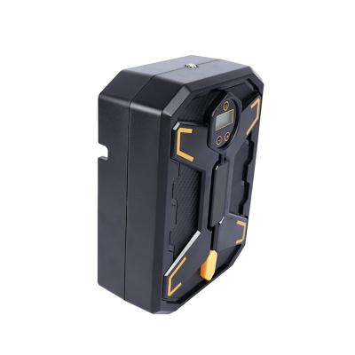 China DC12V Portable Digital Display Car Air Pump With LED Light for sale