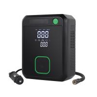 China Portable Electric Digital Display Car Air Pump With Deflating Function for sale