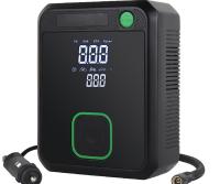 China Portable Electric Digital Display Car Air Pump With Deflating Function for sale