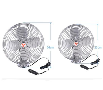 Cina Corrente continua 12v di Car Cooling Fan della guardia del metallo di sicurezza con 60 strisce in vendita