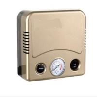 China Silver Mini Handy Vehicle Air Compressors Dc 12v With Deflating Function for sale